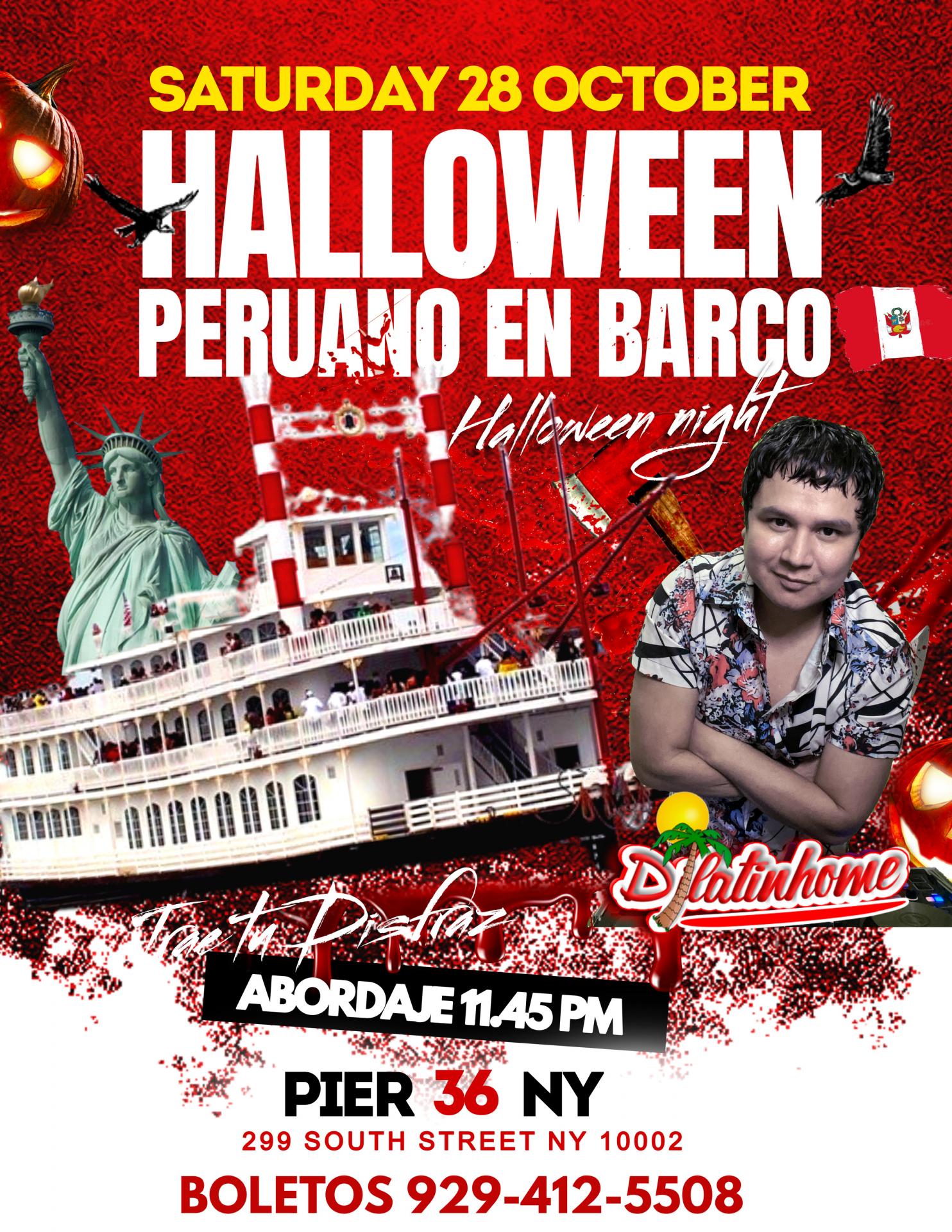 Halloween Peruano en Barco abordó. Tickets - BoletosExpress