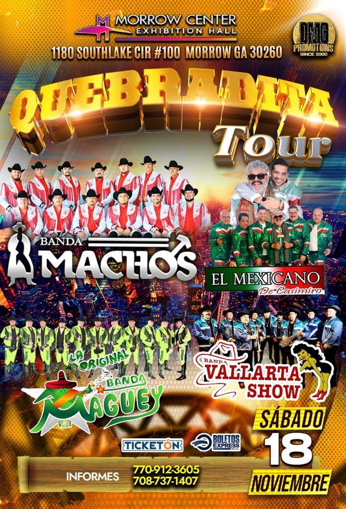 QUEBRADITA TOUR Tickets - BoletosExpress