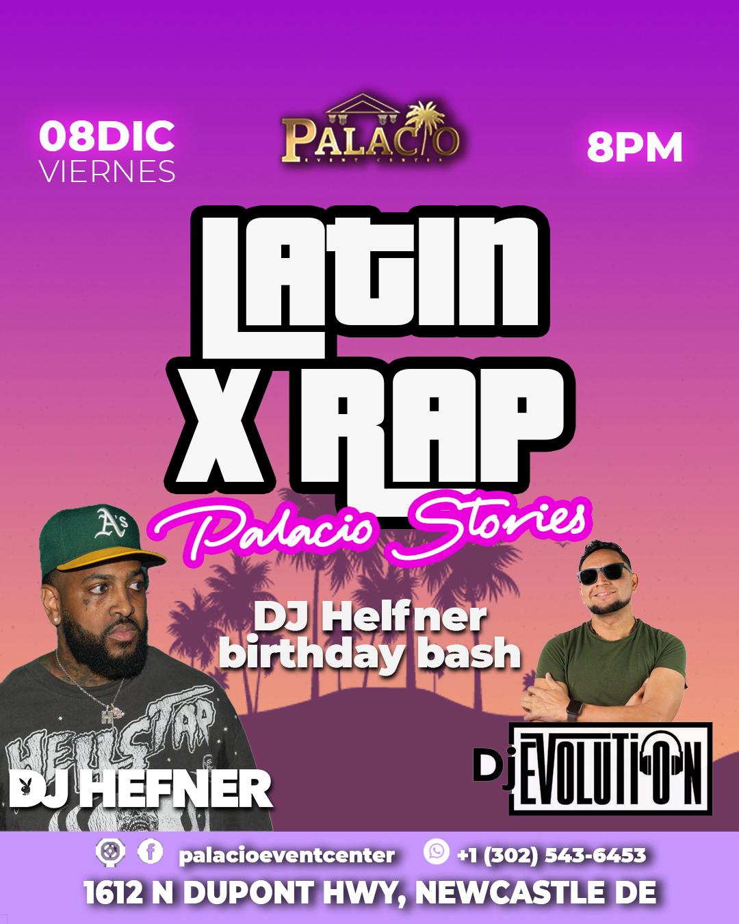 LATIN X RAP PALACIO STORIES Tickets - BoletosExpress