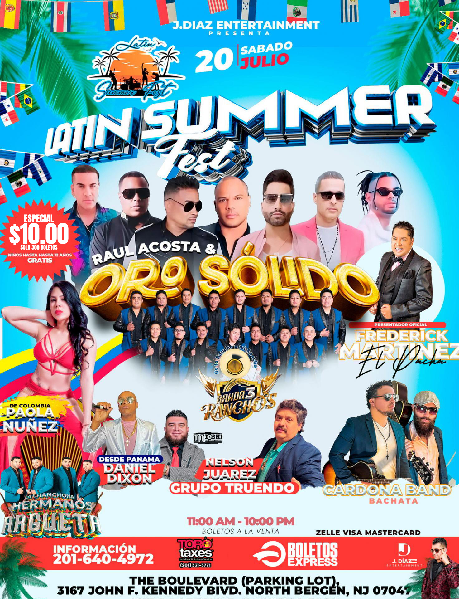 LATIN SUMMER FEST Tickets - BoletosExpress