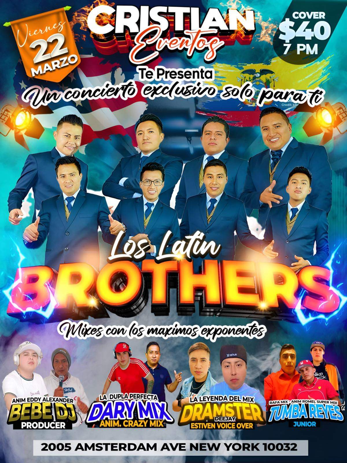LOS LATIN BROTHERS Tickets - BoletosExpress