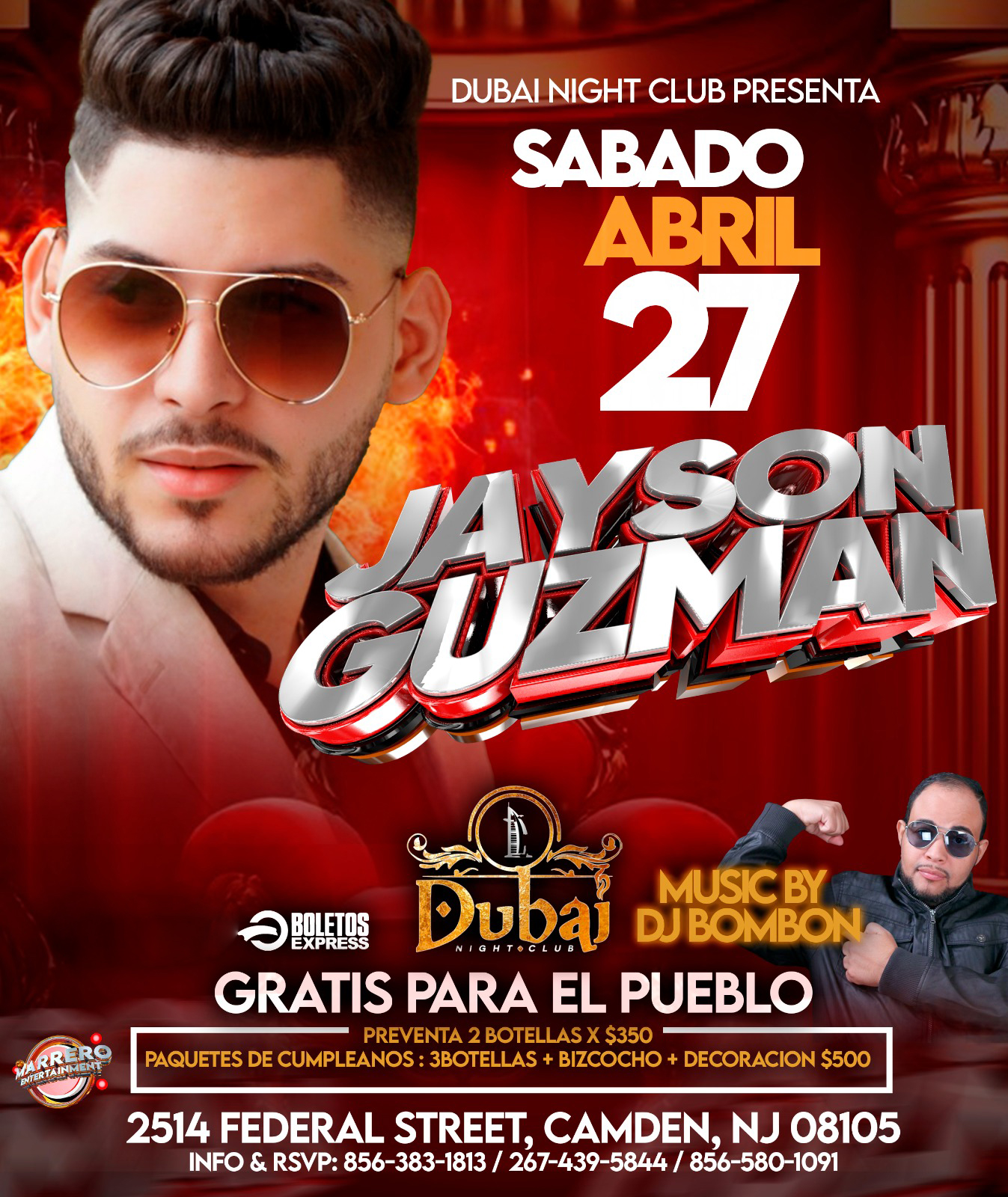 JAYSON GUZMAN Tickets - BoletosExpress