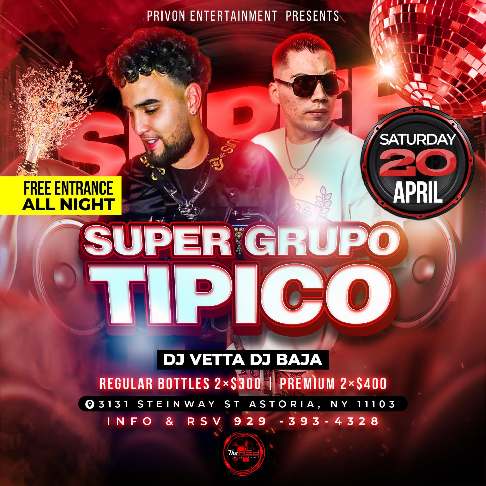 SUPER GRUPO TIPICO Tickets - BoletosExpress