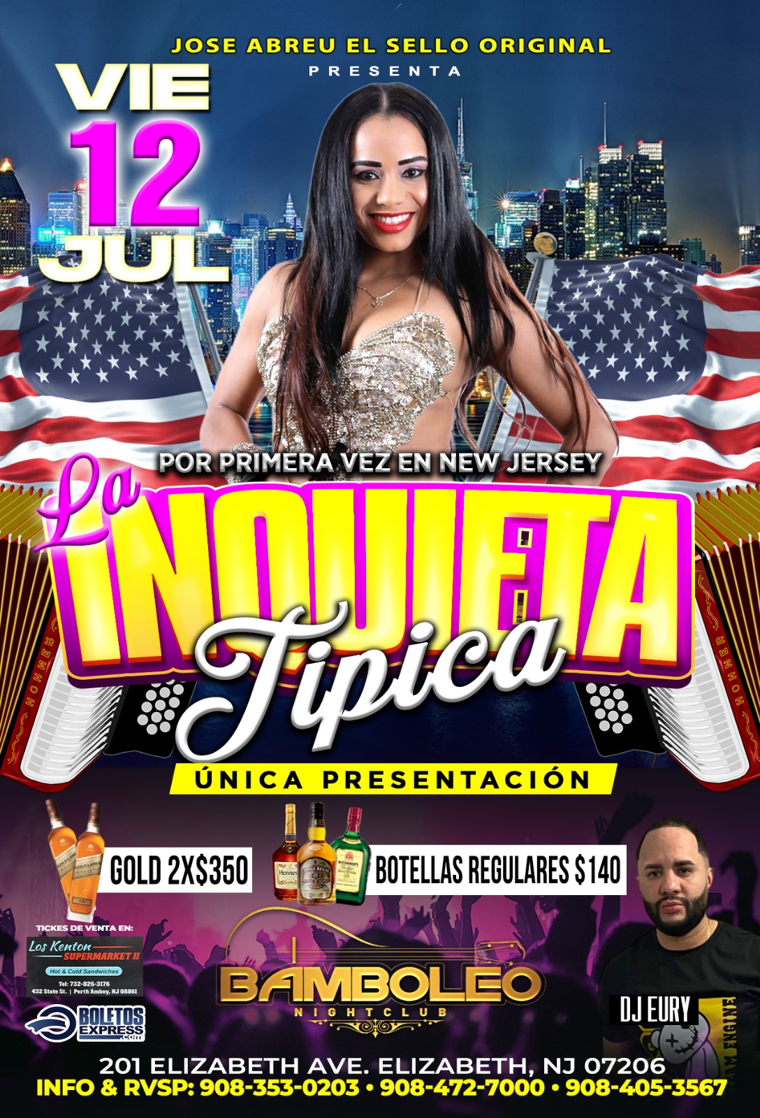 LA INQUIETA TIPICA Tickets - BoletosExpress