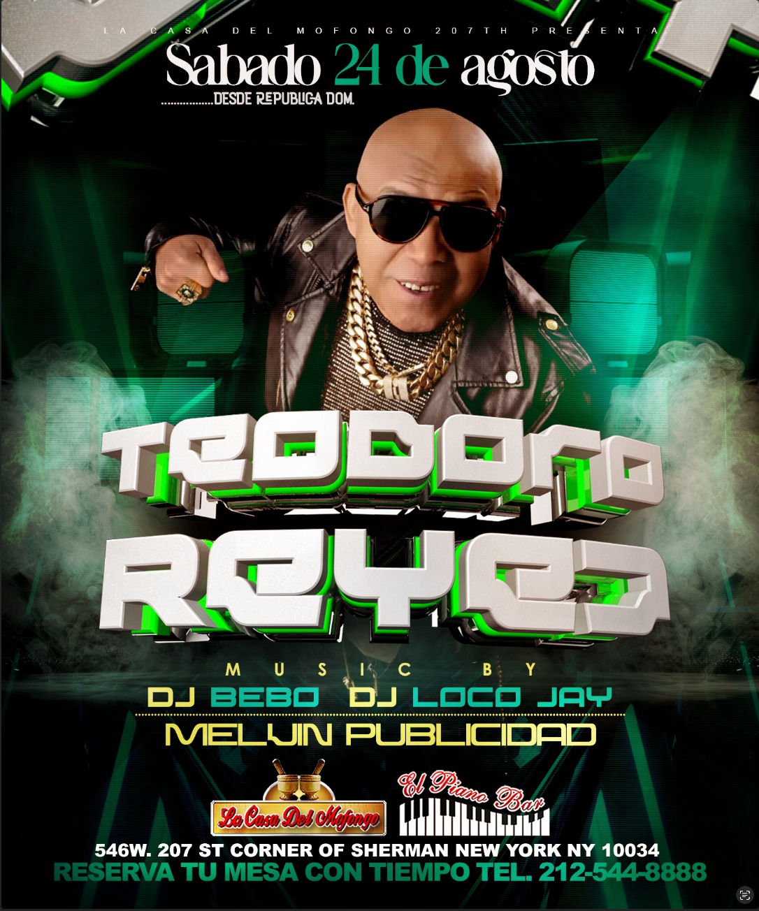 LA NOCHE DE TEODORO REYES Tickets - BoletosExpress