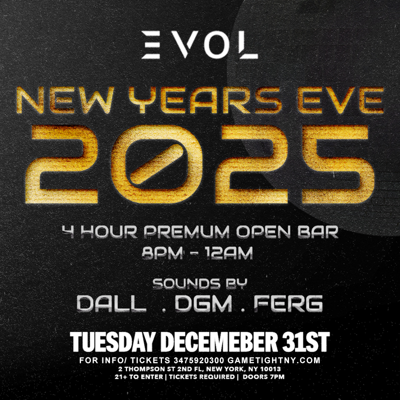 EVOL NIGHTCLUB NEW YEARS EVE PARTY 2025 Tickets - BoletosExpress