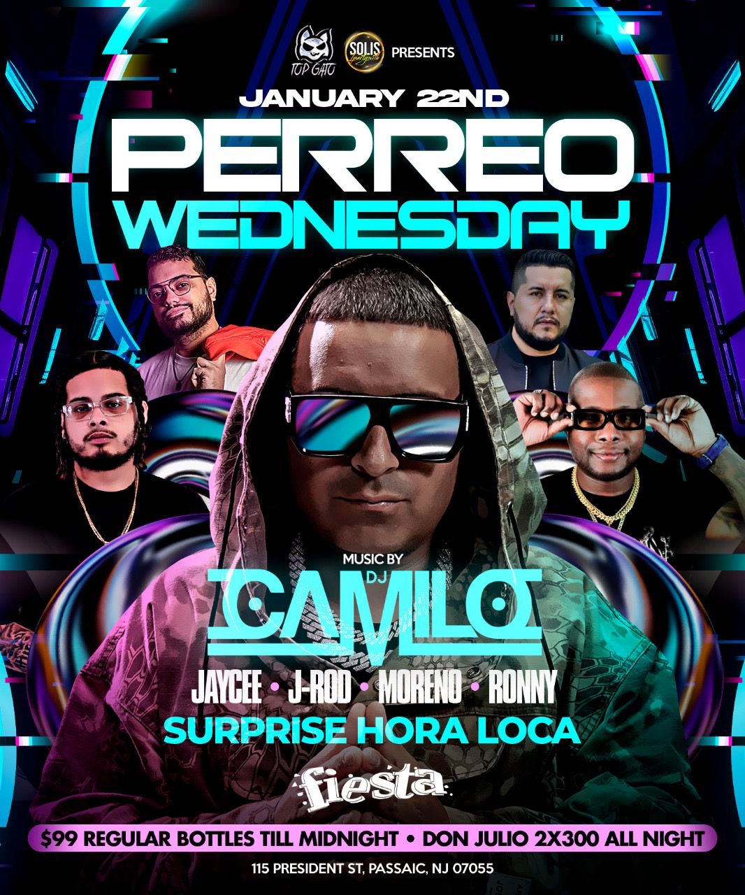DJ CAMILO, JAYCEE, J-ROD, MORENO, RONNY Tickets - BoletosExpress