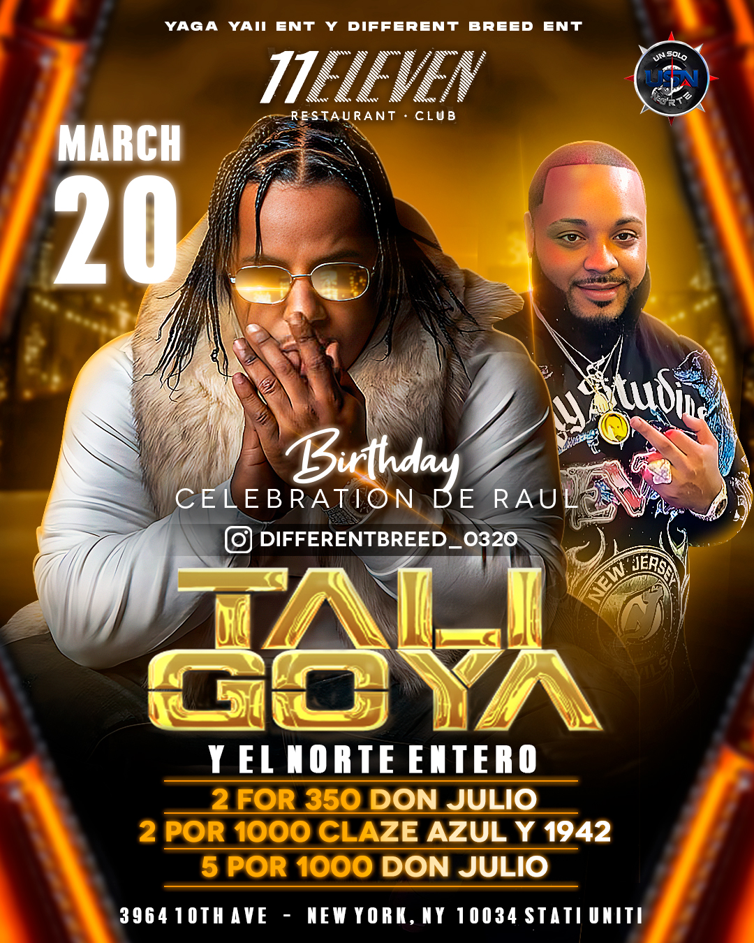 TALI GOYA Y EL NORTE ENTERO Tickets - BoletosExpress