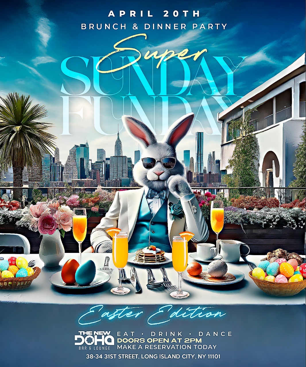 Super Sunday Funday: Easter Edition at Doha Bar Lounge Tickets ...